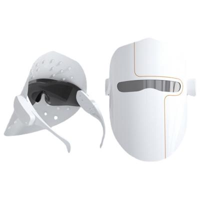 China Rechargeable Red Blue Light Face Mask LED Therapy For Ance / Anti Aging for sale