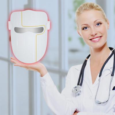 China Skincare LED Light Therapy Mask Phototherapy Face Mask For Promote Collagen for sale