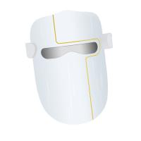 China BU100 Facial Light Therapy Mask , Red Blue Yellow LED Beauty Mask 3.7V for sale