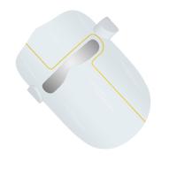 China 620nm 460nm Red Blue Yellow Light Therapy Mask For Eliminate Wrinkle for sale
