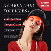 China 660nm 850nm Red Laser Helmet , Portable Red Light Hat Hair Growth for sale