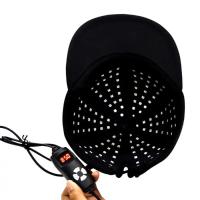China Portable Red Light Therapy Hat USB Charge Red Laser Cap For Hair Growth for sale