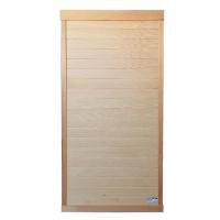 China SPA One Person Sauna Room Solid Wood Mini Sauna Room Infrared for sale
