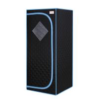 China Portable Infrared Sauna Room Foldable SPA Whole Body Steam Sauna Box Room Tent for sale
