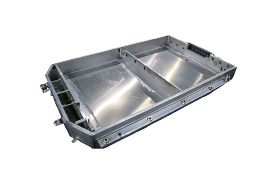 Automobile battery tray