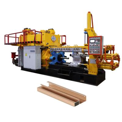 China 600T Aluminum Bar Rapid Continuous Extrusion Universal Customized Type Aluminum Profile Extruder for sale