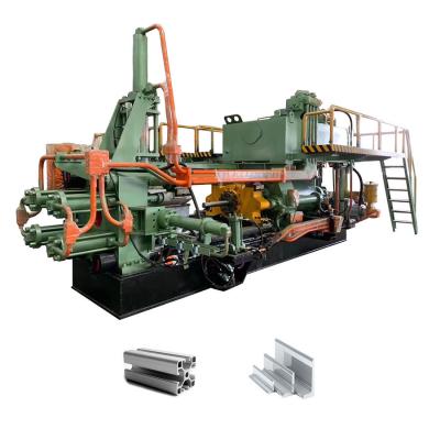 China 700t Front Feeding Frame Stress Aluminium Copper Extruding Production Line Extrusion Press Machine Equipment for sale