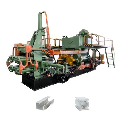 China High Productivity Excellent Performance 700T Aluminum Extrusion Press Extruder with Billet Furnace for sale