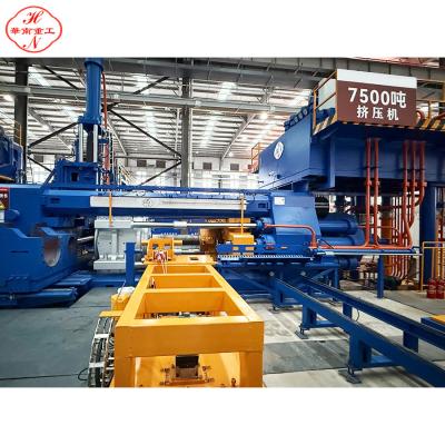 China Aluminium Billet Extruder Machine Press Line with Servo Energy-Saving Drives for sale