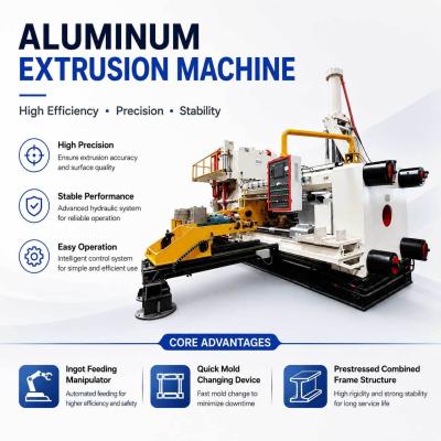 China High Quality Hot Sale 2200MT Hydraulic Aluminium Profile Extrusion Machine for sale