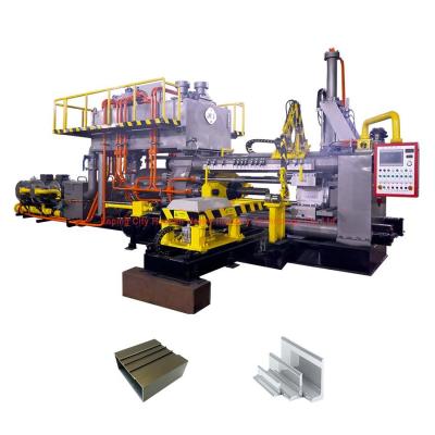 China High Efficiency Extruding 1100T Aluminum Profile Extrusion Machine With Servo Motor for sale