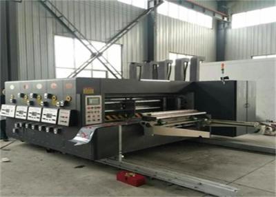 China Vacuum Adsoption Feeder 4 Colors Printer Slotter Die Cutter 100pcs/min for sale