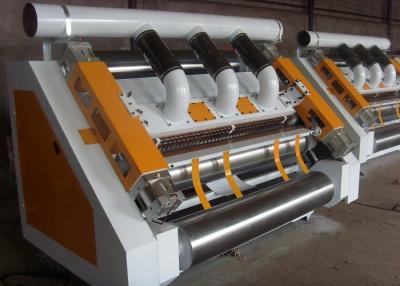 China 2 Layers Single Facer Corrugated Board Production Line 80 Meters/Min for sale