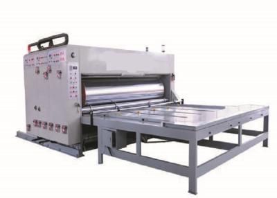 China Semi Auto Chain Feeder 60 Pcs / Min Flexo Printer Slotter Die Cutter ISO for sale