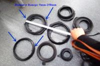 China Seals and circle parts trimming machines; Angle Trimmers; Edge trimmer; Flash cutter; Model YA-MM-200A for sale