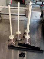 China Customized cutting machine for extruded hoses with 250mm length for sale