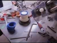 China Case Study : Trimming machine for pu seals, hydraulic Piston seals and rings; Angle trimmer; for sale