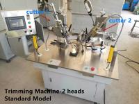 China Case Study : Trimming machine for rubber pad, rubber cushion,rubber buffer pad; Angle trimmer; for sale