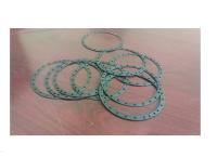 China Case Study - Cutting machine for Rubber Flange Gaskets Packing Gaskets Valves gaskets for sale