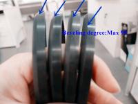 China Case Study: Trimmer for chamfering process; Beveling machine; Chamfering machine; Trimming machine for chamfer edges for sale