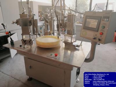 China Case Study : Trimming machine for big size rubber seal; sealing ring trimmer; for sale