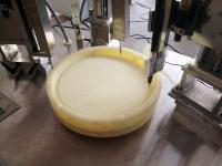 China Case Study : Trimming machine for big size rubber seal; sealing ring trimmer; for sale