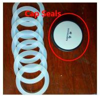 China Case Study: Cutting Machine For Seal Ring; Cut Off Silicone Rings; Sealing Gaskets For Bottles; for sale