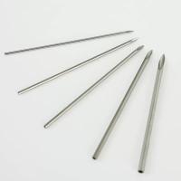China 316L Stainless Steel Receiving Needle with Hollow Tube Construction and Precision Beveled Tip for Body Piercing for sale