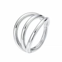 China Luxury Triple Hoop Clicker Ring Elegant Triple Layer Seamless Hoop Piercing Ring  Premium Multi-Ring Gold Cartilage Hoop  Modern Three-Line Clicker Piercing Jewelry for sale