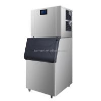 China ICE-350P Stainless Steel Commercial Ice Make Machine with 105kg Storage Capacity Auto Cleaning Commercial Standing ICE Maker for sale