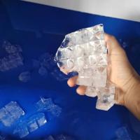 China Ice Making Machine 300kg Per Day Industrial Block Crystal Ice Maker 700LBS Cube Ice Making Machine in Stock for Water bar Home for sale