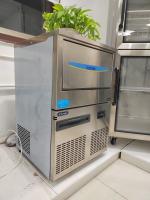 China ICS-100 Wholesale Factory Low Price All in One Ice Maker Machine Snow Flake Ice Machine 100kg Per Day For Seafood Shop for sale