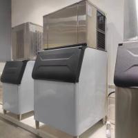 China ICS-200 Hot Sale Commercial Ice Maker Machine Stainless Steel Snow Ice Maker 200 Kgs Per Day for Seafood Shop or Restaurant for sale
