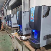 China 2023 New Ice Water Dispenser Crystal Ice Maker Machine Granular Nugget Ice Machine for bar Hospitality bar Cocktail for sale