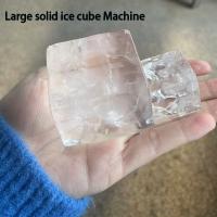 China Spare Parts Automatic Three Functions All in One Ice Making Machine Nugget Shape Ice Maker Portable for Retail for sale