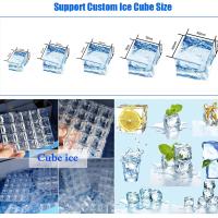 China Spare Parts Automatic Three Functions All in One Ice Making Machine Nugget Shape Ice Maker Portable for Retail for sale