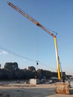 China YT1720 Self-Rising Tower Crane 20m Boom 1T Load Capacity Mobile Construction Equipment for sale
