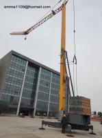 China YT1720 Self-Rising Tower Crane 20m Boom 1T Load Capacity Mobile Construction Equipment for sale