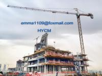China TC6013 Tower Crane 6 Ton Max Load 40m Freestanding Height 60m Jib for sale