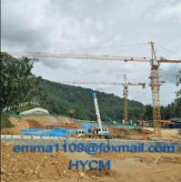 China QTZ6013 Tower Crane 6t Capacity 60m Jib Fixed External Climbing Construction Crane for sale