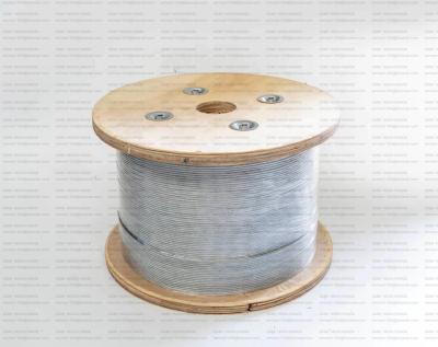 China 9.1mm Galvanized Steel Wire Rope for ZLP1000 Suspended Platform - 1960MPa Tensile Strength, 1000kg Capacity for sale