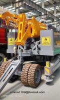 China 4t Self Install Tower Mobile Construction Crane Hydraulic Legs Display Torque Limiter for sale