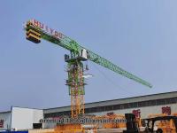 China PT5020 Flat Top Tower Crane 50m Jib 8t Capacity EAC Certified for Russia for sale