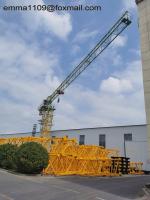 China PT5020 Flat Top Tower Crane 50m Jib 8t Capacity EAC Certified for Russia for sale
