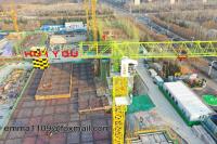 China PT5020 8t Max Load Upper Slewing Topless Tower Crane 50m Jib 40m Free Standing Height for sale