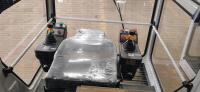 China OEM New Operate Cabins For Cranes Inside Linkage Console And Chairs for sale