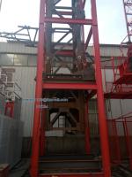 China D4522 6-Ton Luffing Tower Crane with 45m Working Radius and 200m Max Height - Internal Climbing System for sale