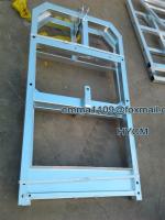 China ZLP630 Building Painting Basket Working Platform - 630kg Load Capacity, 9-11m/min Speed for sale