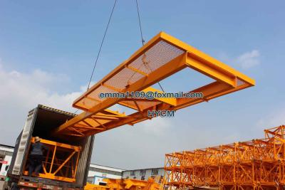 China QTZ40 4807 Mini Tower Crane 4 Ton Capacity 48m Boom Length Top Kit With Cat Head Construction Equipment for sale