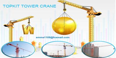 China QTZ50 Tower Crane with 50m Boom and 5 Ton Capacity - External Climbing Construction Equipment for sale